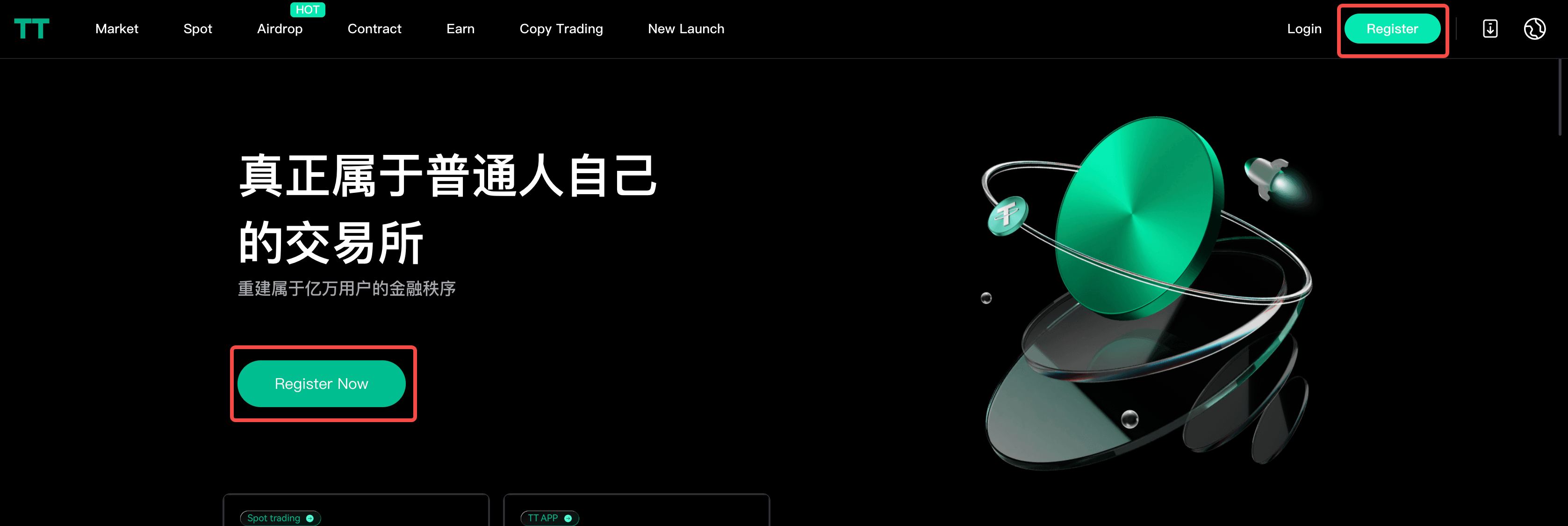 How to Register a TT Account – Web Guide – Help Center