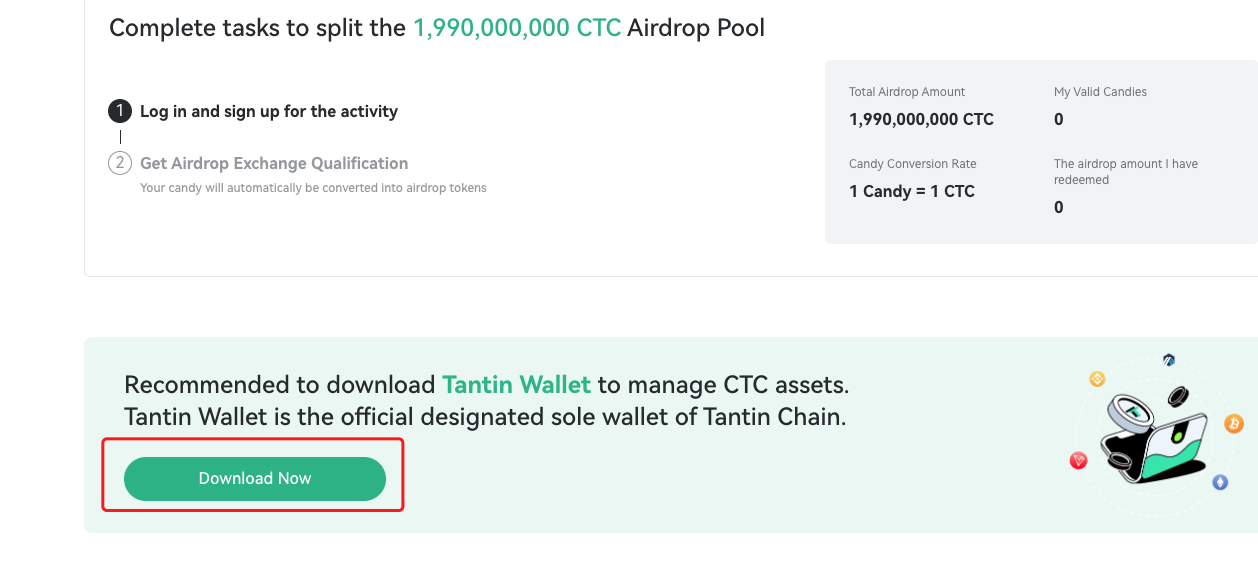 Tutorial on How to Participate in the CTC Airdrop Mining Campaign – Help Center